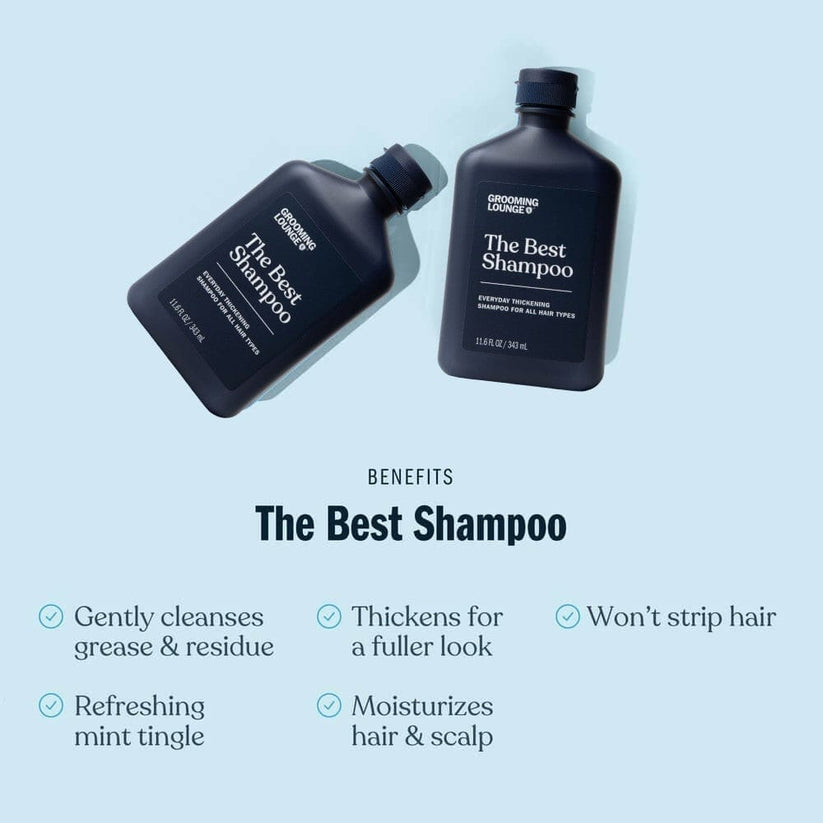 Grooming Lounge The Best Shampoo - Best Men's Shampoo For All Hair Typ