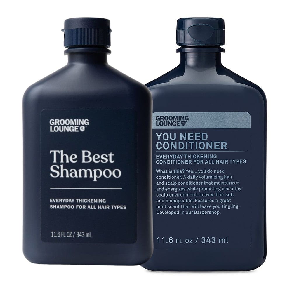 Grooming Lounge Dome Duo | Best Men's Shampoo and Conditioner