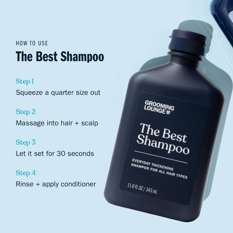 Grooming Lounge The Best Shampoo - Best Men's Shampoo For All Hair Typ