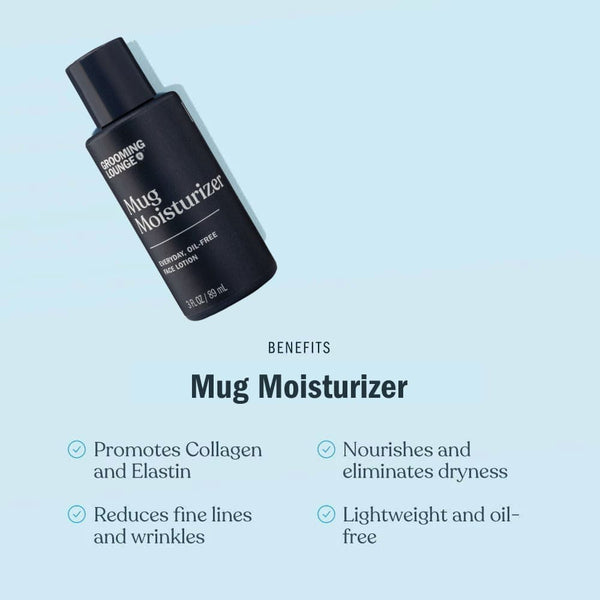 Grooming Lounge Mug Moisturizer Men's Hydrating Lotion