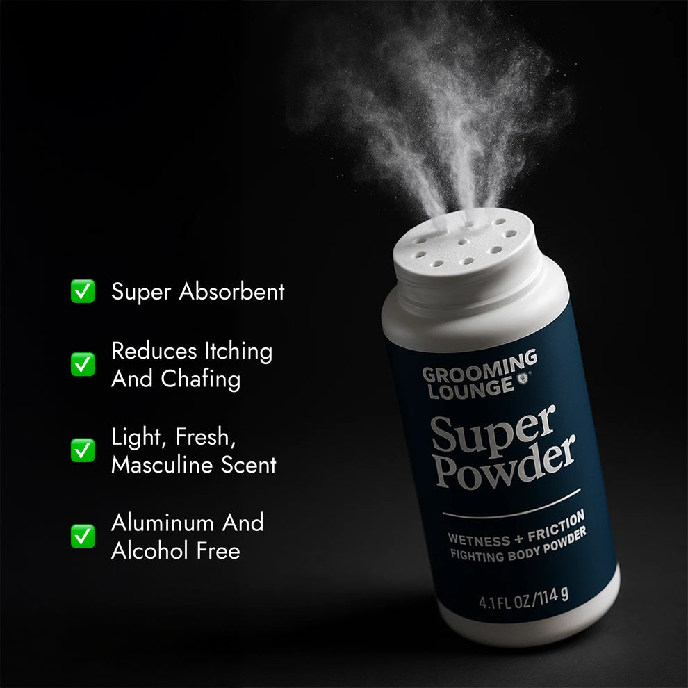 Grooming Lounge Super Powder | Best Body Powder